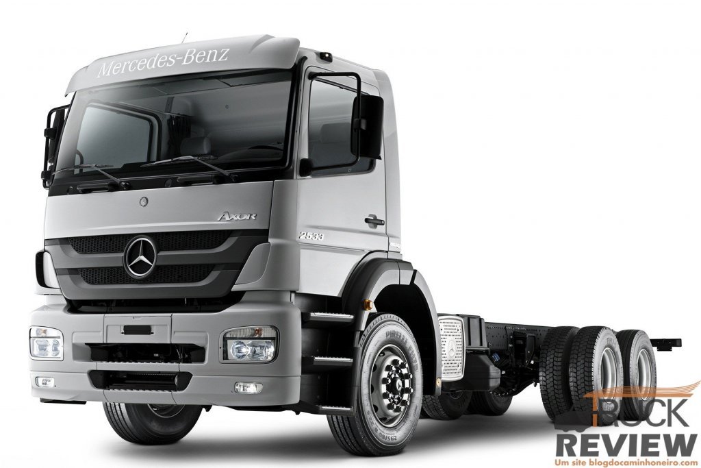 Mercedes-Benz Axor 2533 - Blog do Caminhoneiro