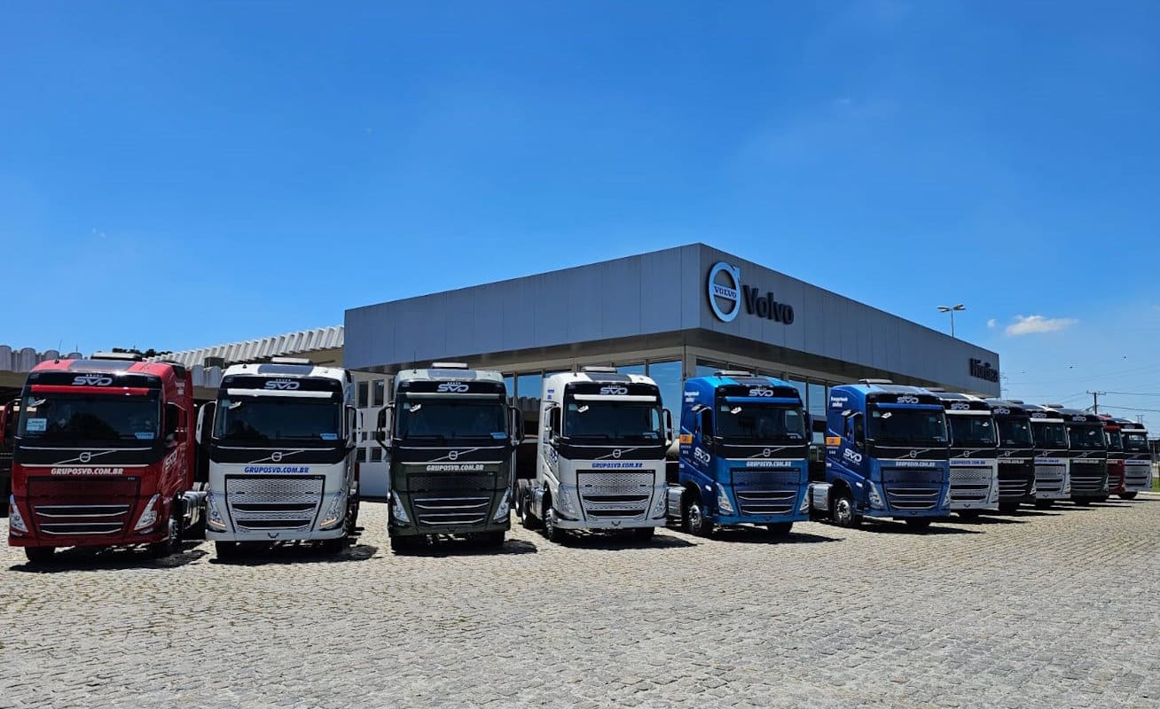 SVD inicia 2024 com nova frota de caminhões Euro 6 zero quilômetro ...