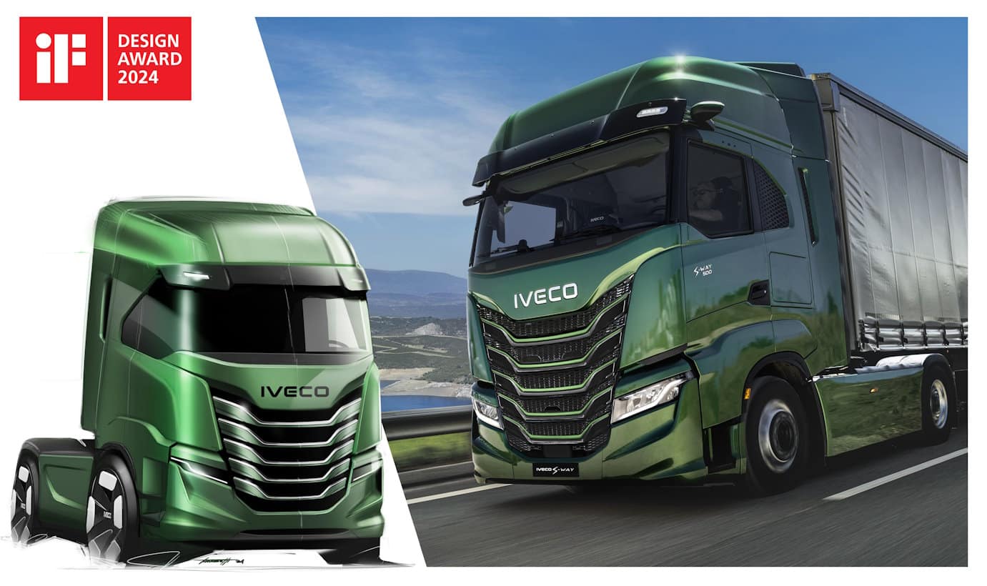 Iveco S-Way vence o prêmio iF Design Award 2024 - Blog do Caminhoneiro