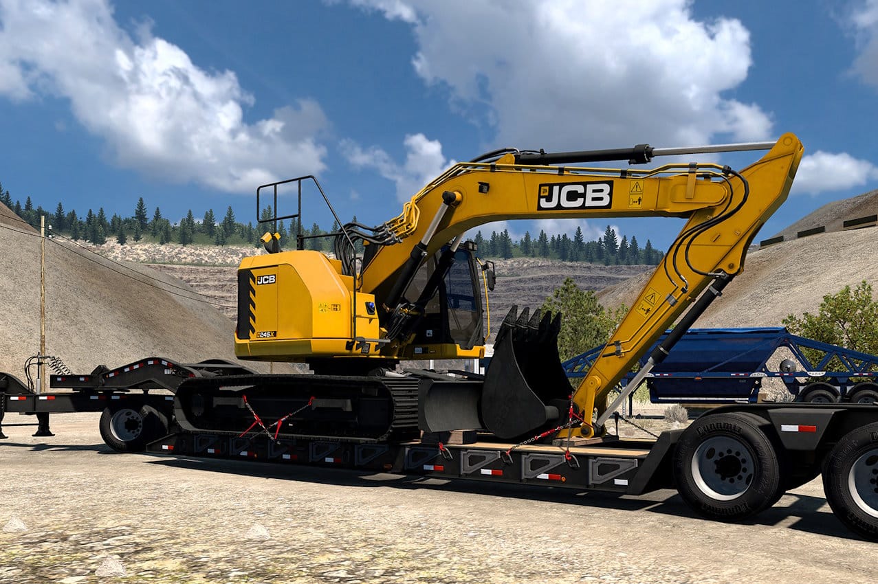 ATS e ETS2 recebem pack de cargas especiais da JCB - Blog do Caminhoneiro