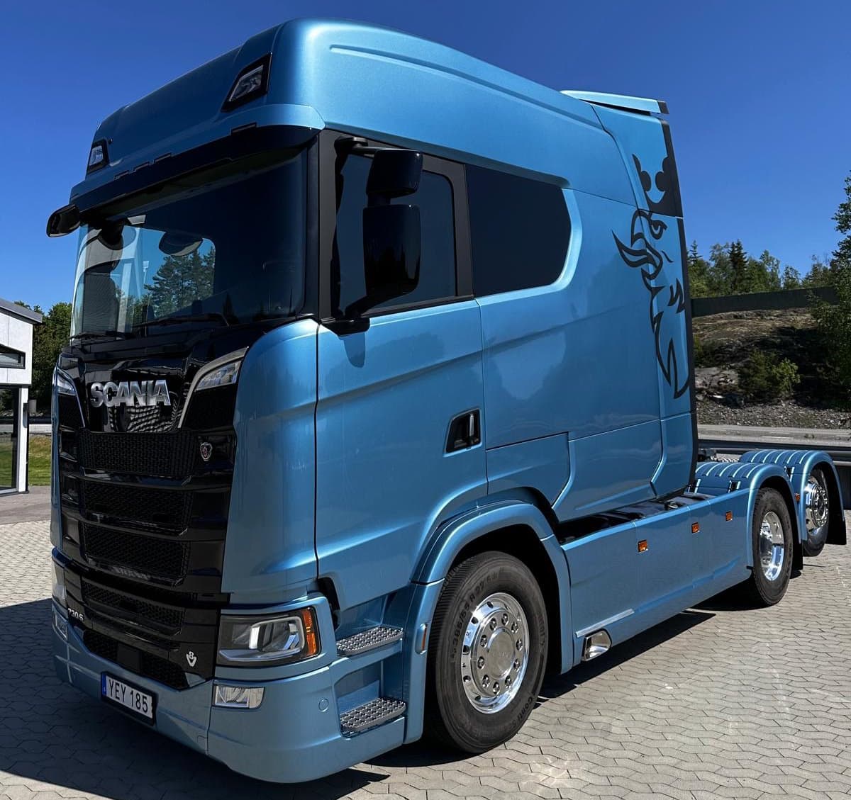 Scania 730 S ganha cabine gigante no Reino Unido - Blog do Caminhoneiro