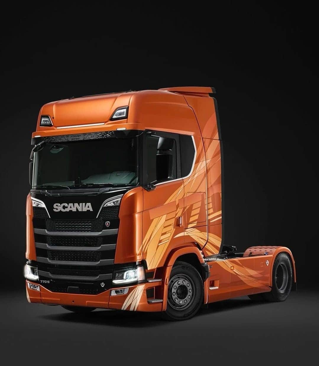 Scania 770S Fire Edition terá 50 unidades antecipando novo painel ...