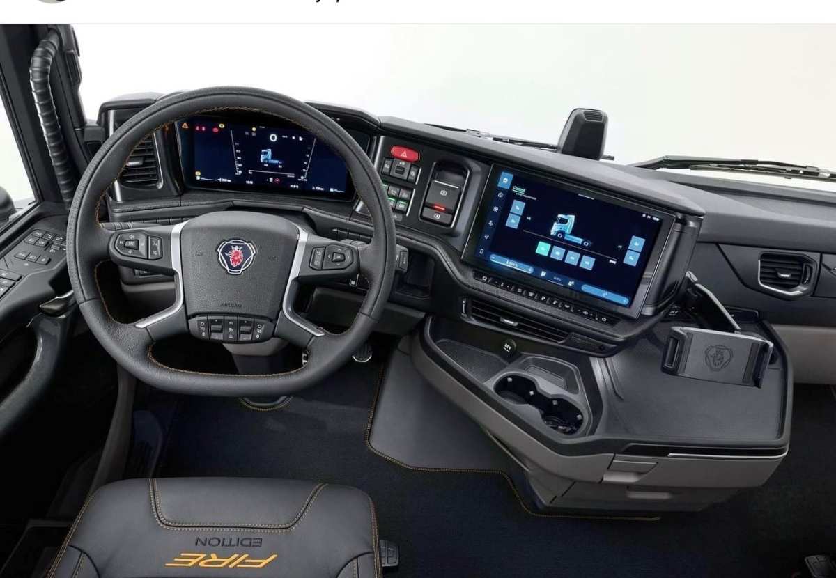 Scania 770S Fire Edition terá 50 unidades antecipando novo painel ...