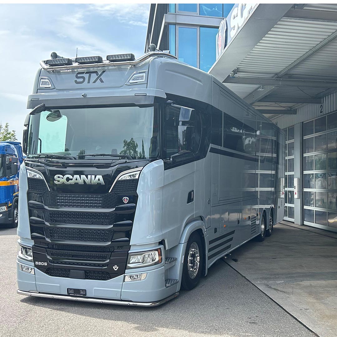 Scania 590S V8 ganha versão motorhome superluxuosa - Blog do Caminhoneiro