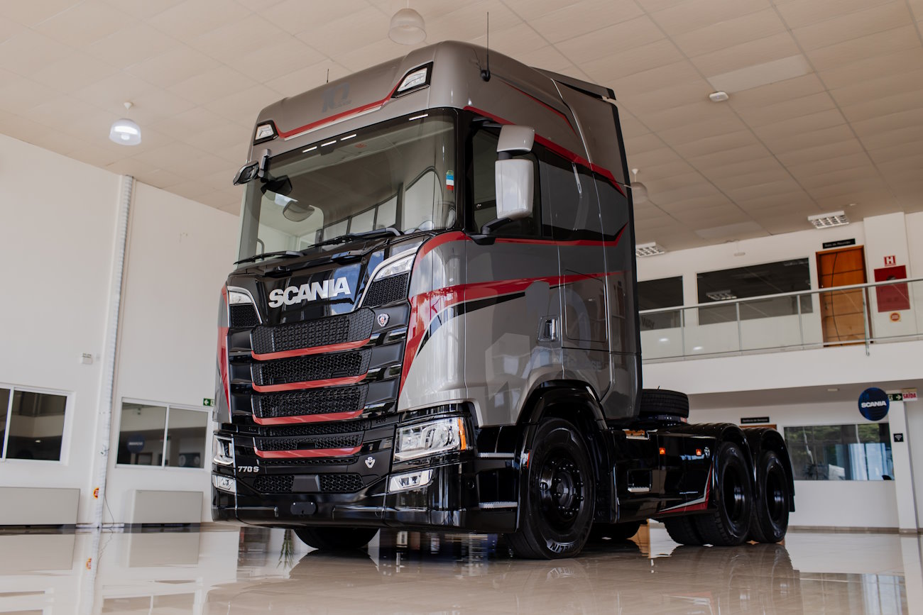 Scania 770 S V8 6x2 Edição 10 anos Cavese será sorteado na Fetranslog ...
