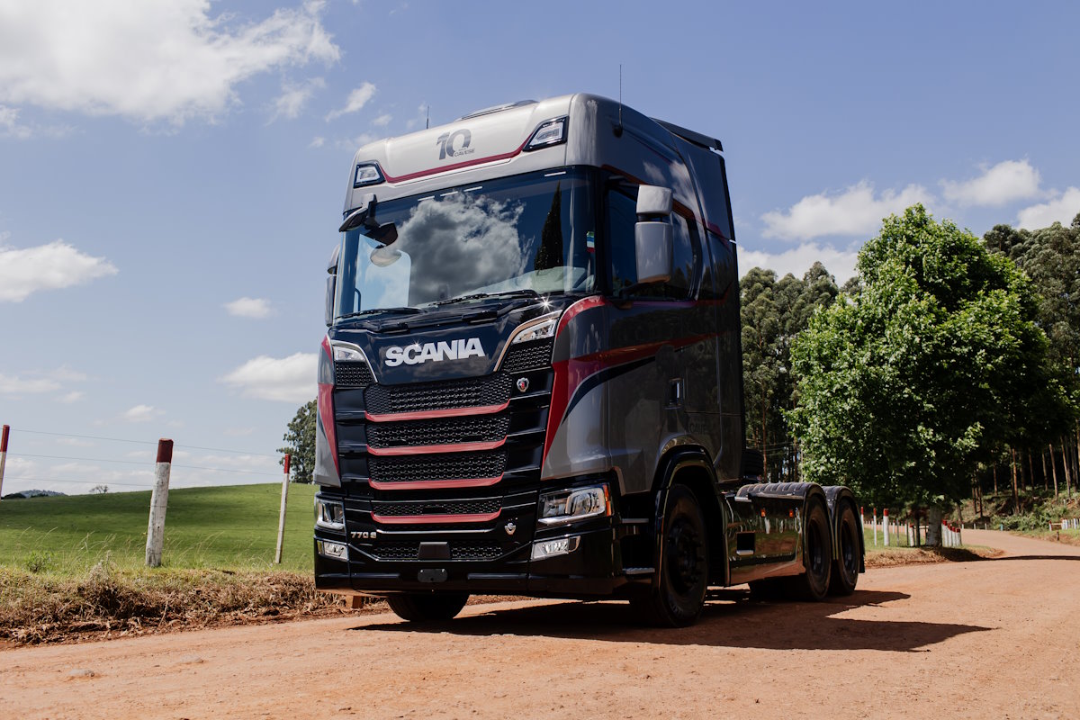 Scania 770 S V8 6x2 Edição 10 anos Cavese será sorteado na Fetranslog ...